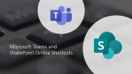 Keyboard Shortcuts in SharePoint & Teams – Novia Works Ltd